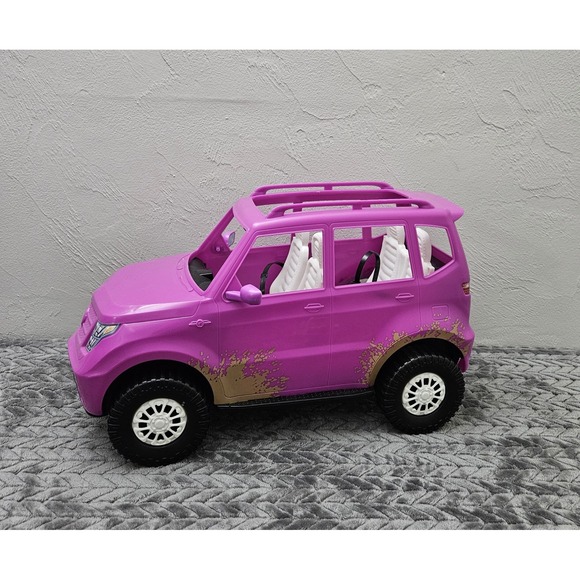 Mattel | Toys | Mattel Barbie Escalade Suv Purple Mud Vehicle Car Sweet ...